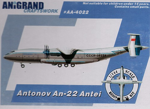 Anigrand Craftswork AA4022 Antonov An-22 Antei (Cock) - Mighty son of the god of northern land