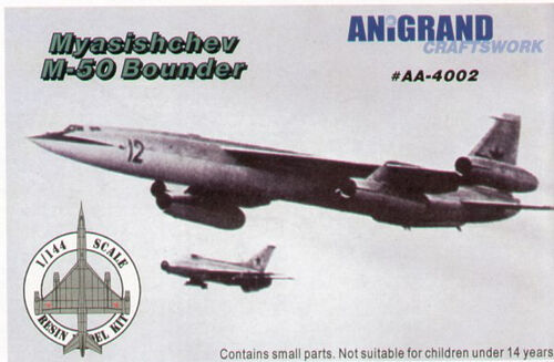 Anigrand Craftswork AA4002 Myasishchev M-50 Bounder - Soviet huge supersonic bomber