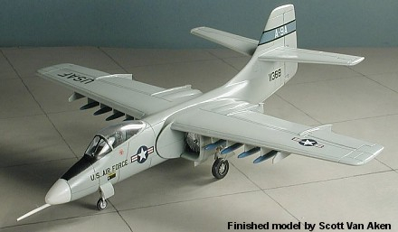 Anigrand Craftswork AA2021 Northrop YA-9A Ground-attacker - competition with Fairchild A-10