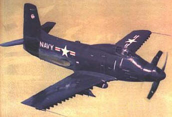 Anigrand Craftswork AA2048 Douglas XA2D-1 Skyshark - Turbo-prop powered attacker