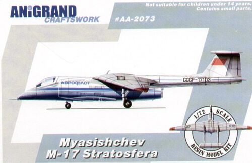 Anigrand Craftswork AA2073 Myasishchev M-17 Stratosfera - Russian equivalent of U-2