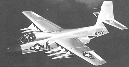 Anigrand Craftswork AA2075 Douglas XF6D-1 Missileer - Nuclear missiles launcher