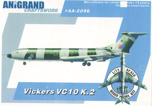 Anigrand Craftswork AA2096 Vickers VC10 K.2 - British In-flight refueling tanker