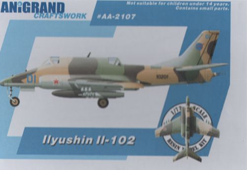 Anigrand Craftswork AA2107 Ilyushin Il-102 - Ground attacker competed with Su-25