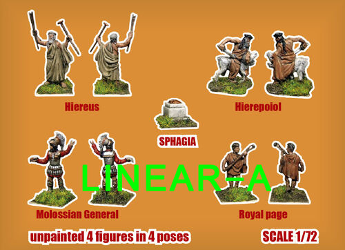 Linear-A 002S Sacrifice Before The Battle - Mini Set With 4 Figures