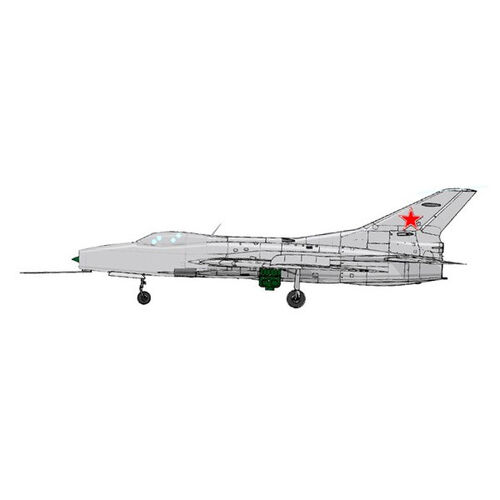 Omega Models 72387 Mikoyan MiG Ye-50.1 - Russian Decals