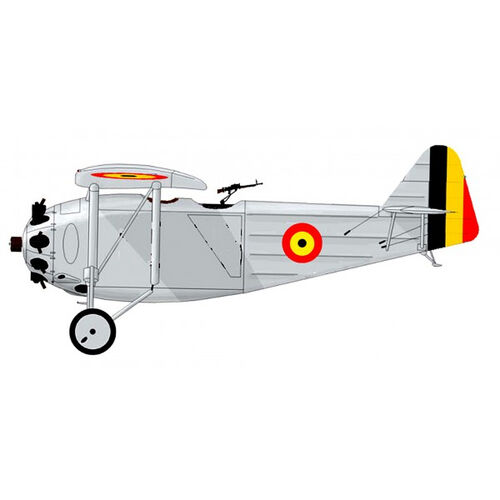 Omega Models 72462 N.V.I. Koolhoven F.K 31 - Belgium Air Force Decals