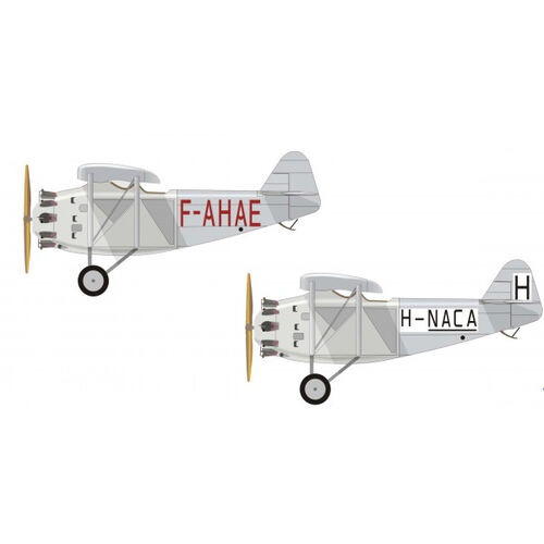 Omega Models 72464 N.V.I. Koolhoven De Monge M.101 / F.K.31 - Dutch East Indies H-NACA and French F-AHAE Decals