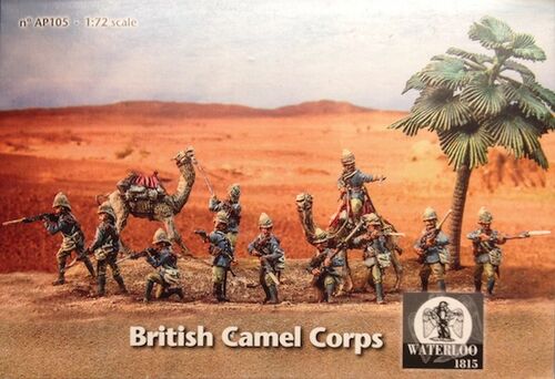 Waterloo 1815 AP105 British Colonial Camel Corps (11 figure & 2 camels)
