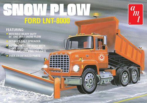 AMT/ERTL 1178 Ford LNT-8000 Snow Plow