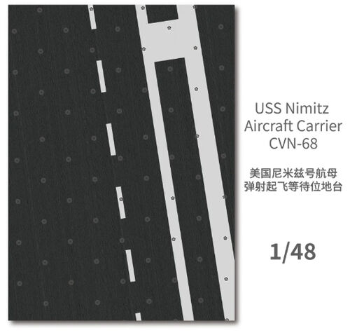Galaxy-Model E48002 USS Nimitz Aircraft Carrier CVN-68 Display Base