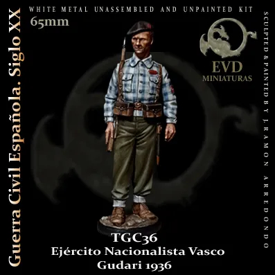 El Viejo Dragon TGC36 Basque Nationalist Army, Gudari 1936 - Spanish Civil War, 20th Century