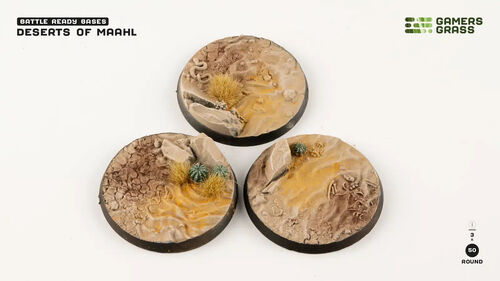 GamersGrass GGB-DR50 Deserts Of Maahl Round 50mm (x3)