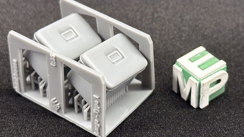 EMP3D 48090140 Pojemniki Metalowe - Duże Typ 1 - 2 Sztuki