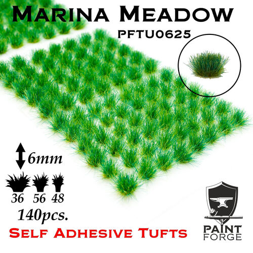 Paint Forge PFTU0625 Marine Meadow Tufts 6mm