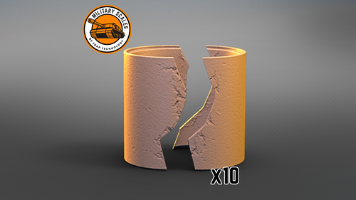 IDAP Technology PMI0297A Pipe A Cracked Set Of 10pcs