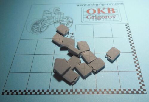 OKB Grigorov S72522 20 L Metal Canister (Jerry Can), German 1937-41 (20 pcs)