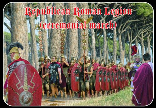 Strelets-R M102 Republican Roman Legion - Ceremonial March