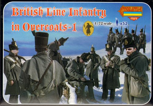 Strelets-R M094 British Line Infantry in Overcoats Set no.1 (Napoleonic Wars)