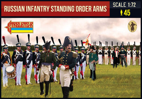 Strelets-R 21772 Russian Infantry Standing Order Arms (Napoleonic Wars)