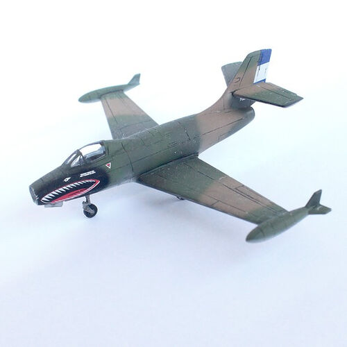 Miniwing 344 Dassault MD.450 Ouragan (1 plastic kit in box - 1 decal version)