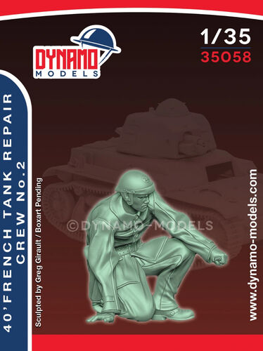 Dynamo-Models 35058 '40 - French Tank Repair Crew No.2