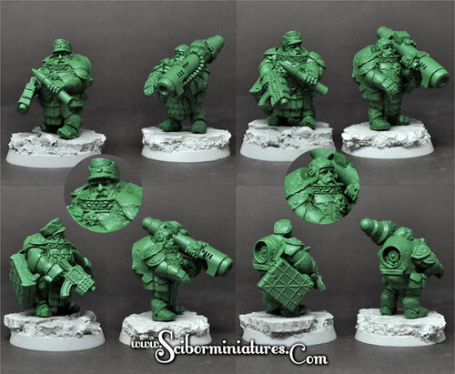 Scibor Monstrous Miniatures 28SF0227 SF Dwarven Missile Luncher