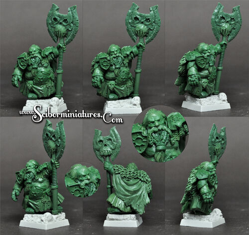 Scibor Monstrous Miniatures 28MA0110 Evil Dwarf Lord #17