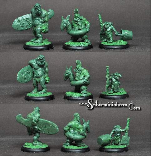 Scibor Monstrous Miniatures 28FM0704 Summer Set #2