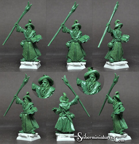 Scibor Monstrous Miniatures 28FM0694 Wizard #3