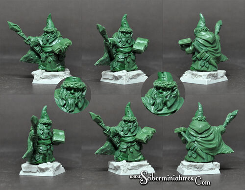 Scibor Monstrous Miniatures 28FM0691 Gnome Wizard #2