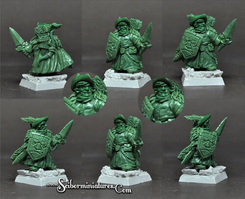 Scibor Monstrous Miniatures 28FM0692 Gnome Warrior #7