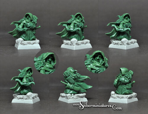 Scibor Monstrous Miniatures 28FM0693 Gnome Warrior #8
