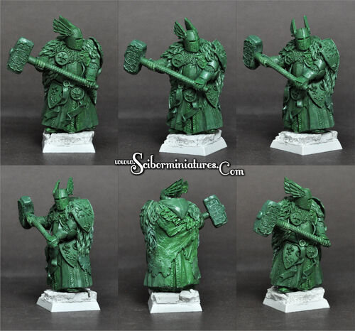 Scibor Monstrous Miniatures 28FM0687 Knight Paladin #6