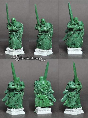 Scibor Monstrous Miniatures 28FM0689 Knight Paladin #8