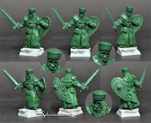 Scibor Monstrous Miniatures 28FM0684 Undead Warrior #4