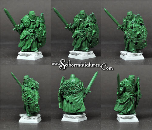 Scibor Monstrous Miniatures 28FM0670 Knight Paladin #1
