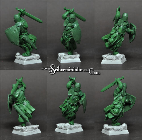 Scibor Monstrous Miniatures 28FM0661 Crusader Knight #3