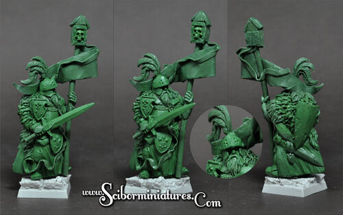 Scibor Monstrous Miniatures 28FM0663 Crusader Knight #5
