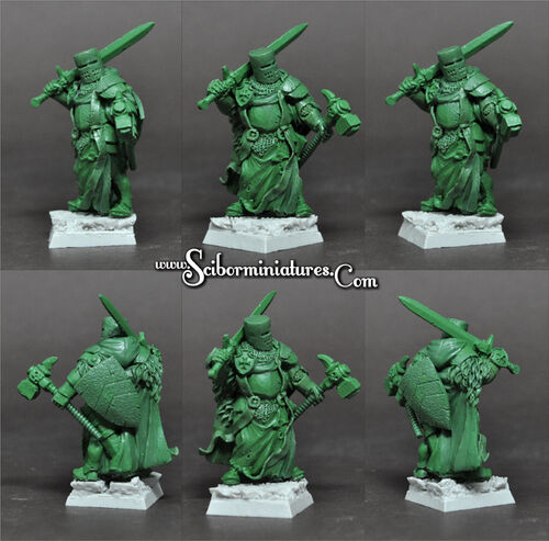 Scibor Monstrous Miniatures 28FM0660 Crusader Knight #2