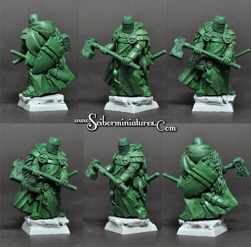 Scibor Monstrous Miniatures 28FM0659 Crusader Knight #1