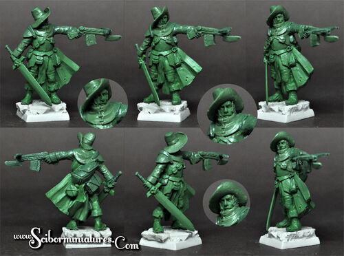 Scibor Monstrous Miniatures 28FM0653 Vampire Hunter #3