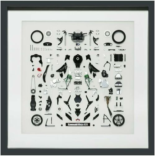 Tamiya 21240 Kawasaki Ninja H2R Parts Panel