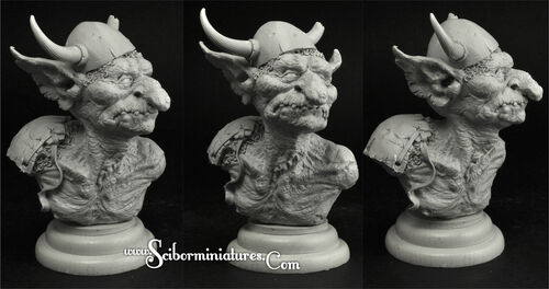 Scibor Monstrous Miniatures BUST0021 Goblin Warrior