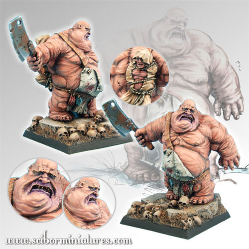 Scibor Monstrous Miniatures OGSL0001 Ogre Slaughterer