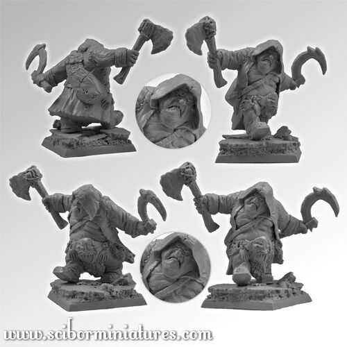 Scibor Monstrous Miniatures OGSL0007 Ogre Ripper