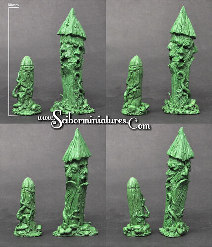 Scibor Monstrous Miniatures OM0002 Objective markers Slavic Gods (2 pcs)