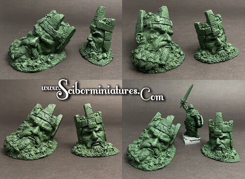 Scibor Monstrous Miniatures OM0004 Objective markers Kings (2 pcs)