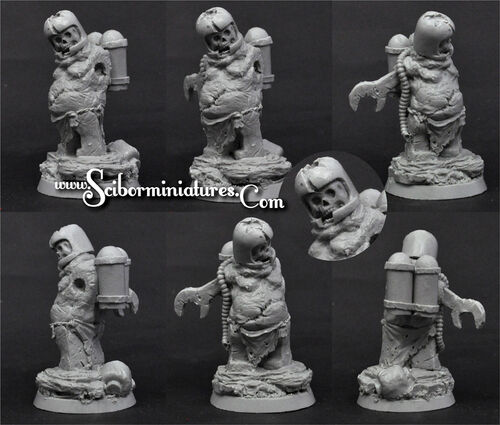 Scibor Monstrous Miniatures TOYS0003 Zombie Toy