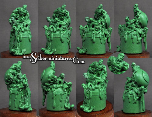 Scibor Monstrous Miniatures TOYS0057 Hellish Green